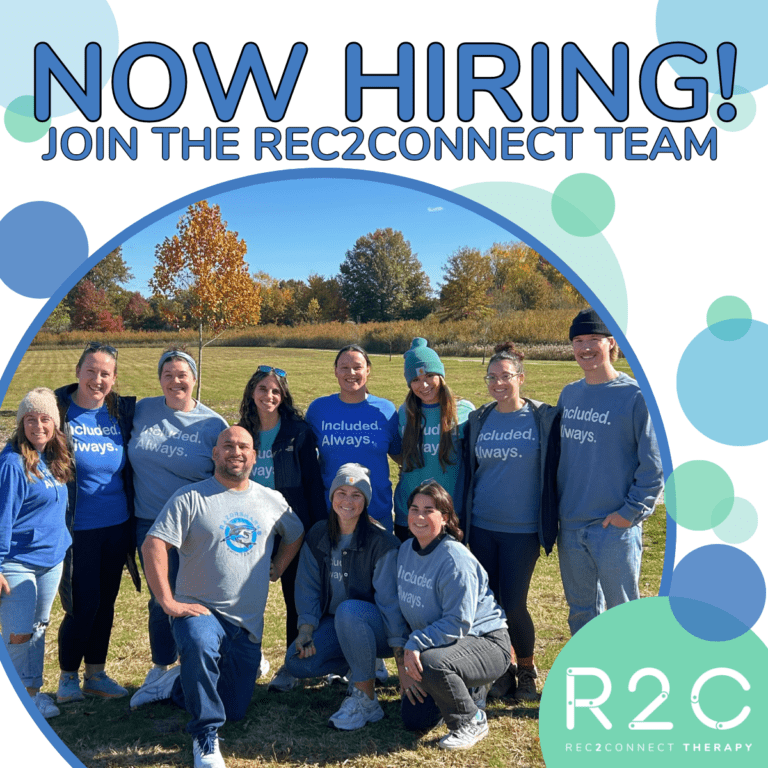 Rec2Connect - Recreation Therapy for People With and Without Disabilities